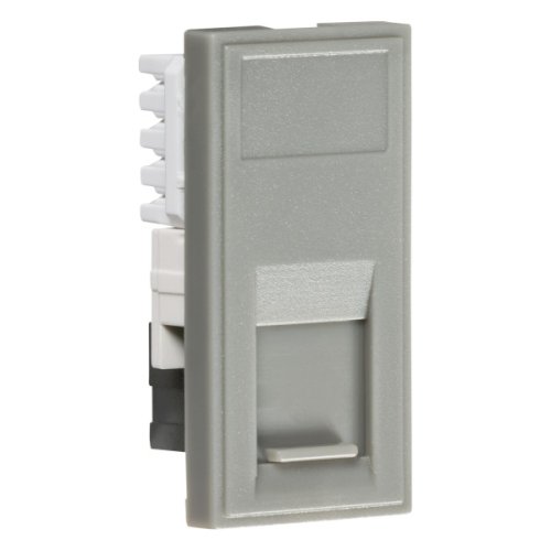 Knightsbridge Grey CAT5 RJ45 Module - 25x50mm (NETCAT5GY) at UKES