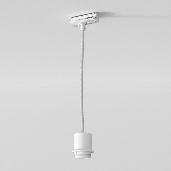 Astro Matt White Track Lighting Pendant Suspension Kit (1184014) | UKES