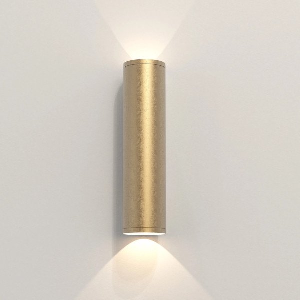 Astro Ava 300 Solid Brass Outdoor Wall Light | UKES