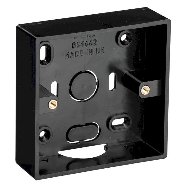 D-Line 35mm Single Surface Box - Black | UKES