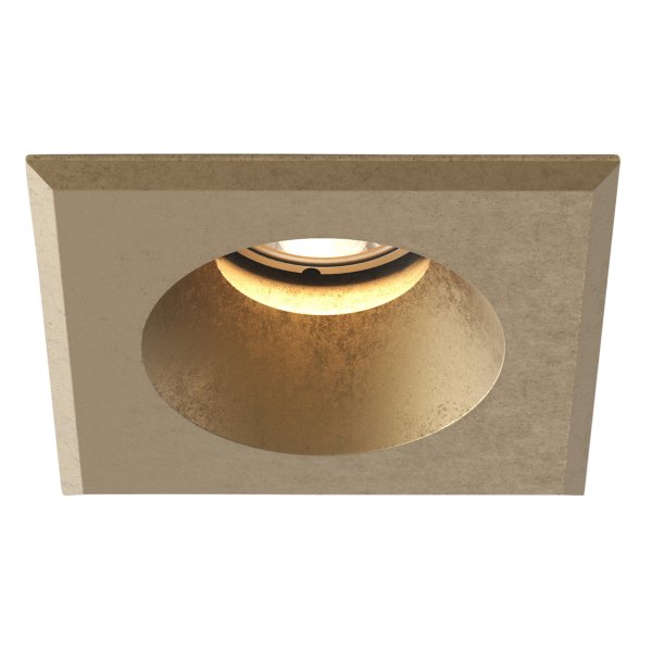 Astro Solway Solid Brass Square Outdoor Downlight | UKES