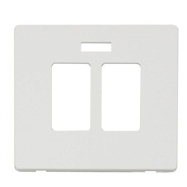 Click Definity Metal White 20A Sink/Bath Switch with Neon Cover Plate ...